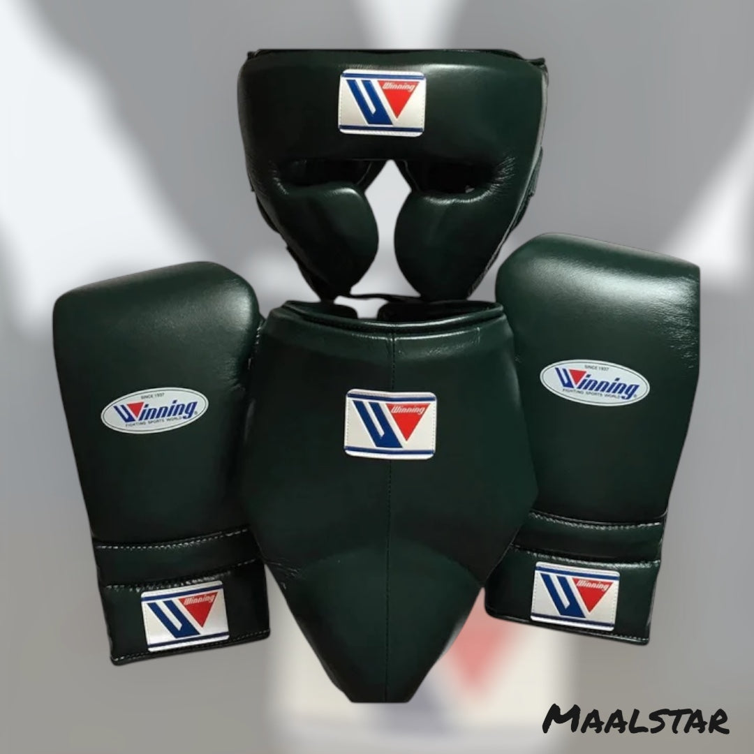 Custom Grey Boxing Sparring Kit